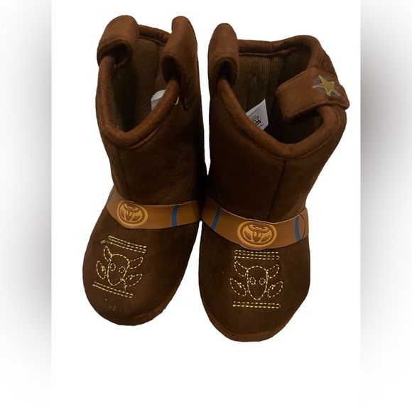 Shoes | Disney Pixar Toy Story Woody Cowboy Slipper Boots Sz 78 | Poshmark